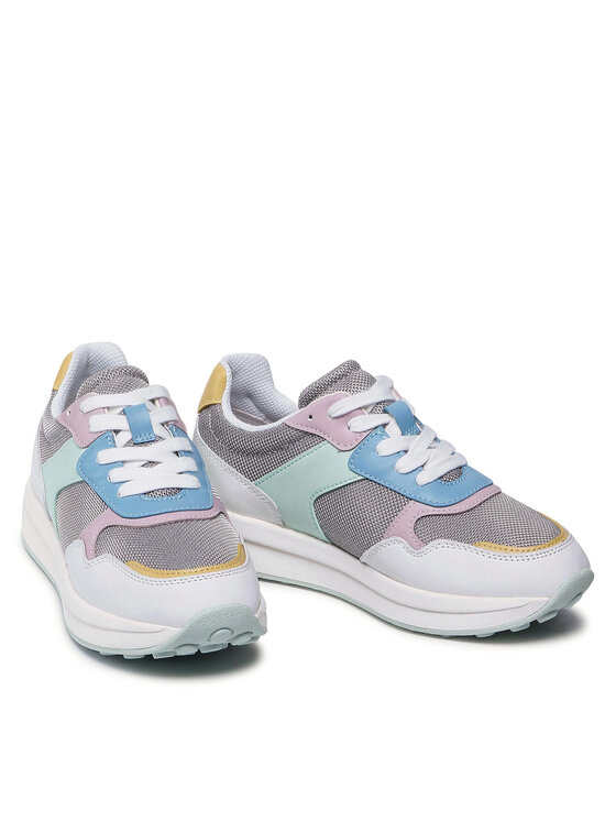 Geox Sneakersy D Runntix B D25RRB 01485 C1303 Szary | Modivo.pl