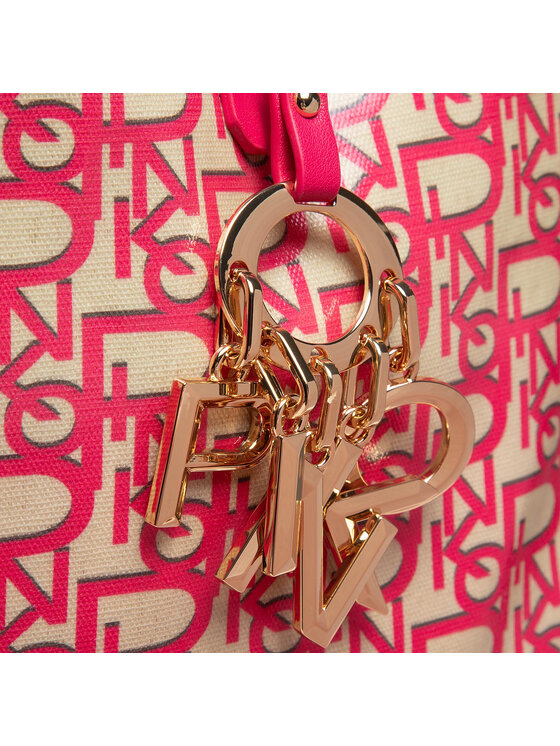 Pinko Handtasche Vertical Tote Monogram Fl PE 21 PLTT 1P2247 Y6YH Rosa ...