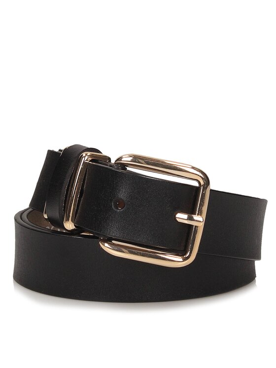 Toscanio Pasek Damski 18299 Czarny | Modivo.pl