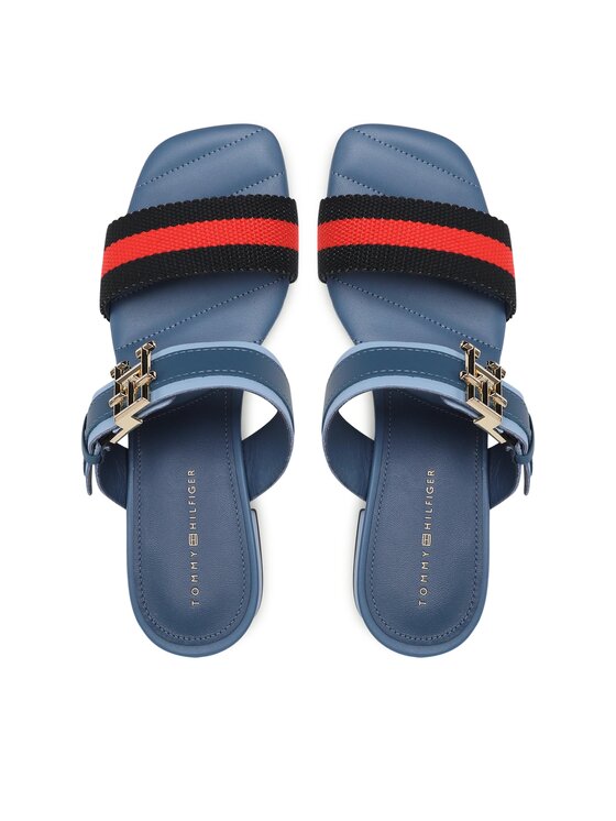Tommy Hilfiger Nazouváky Hardware Block Mid Heel Combo FW0FW07018 ...