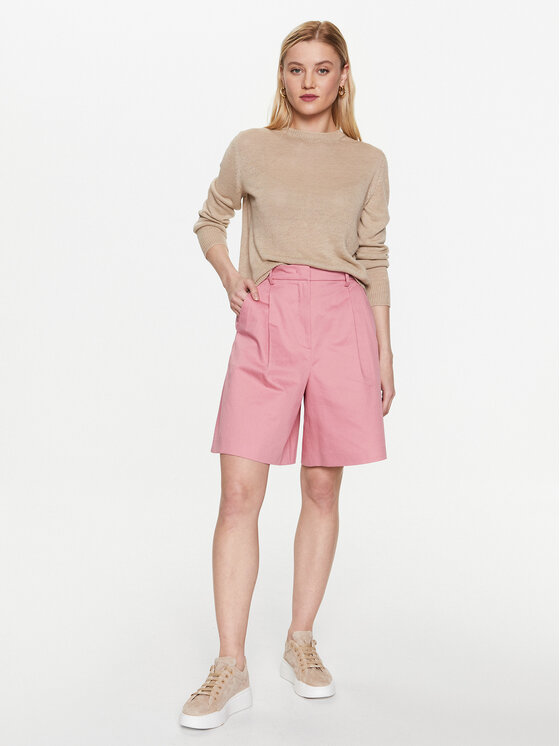 Weekend Max Mara Stoffshorts Ecuba 2351410131 Rosa Relaxed Fit | Modivo.de
