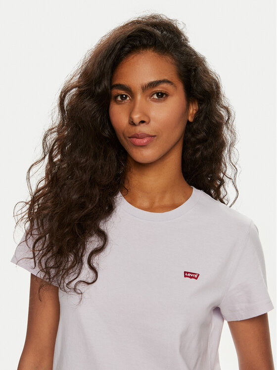 Levi's® T-Shirt Perfect 39185-0321 Niebieski Regular Fit | Modivo.pl