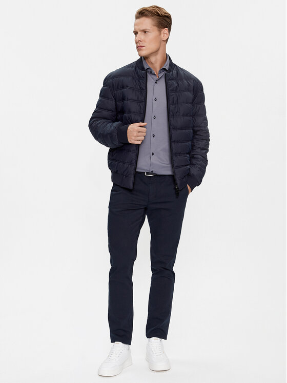 Boss Риза P-Hank-Spread-C1-222 50503533 Син Slim Fit | Modivo.bg