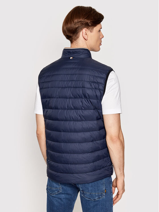 Boss Kamizelka Darolan 50464300 Granatowy Regular Fit | Modivo.pl