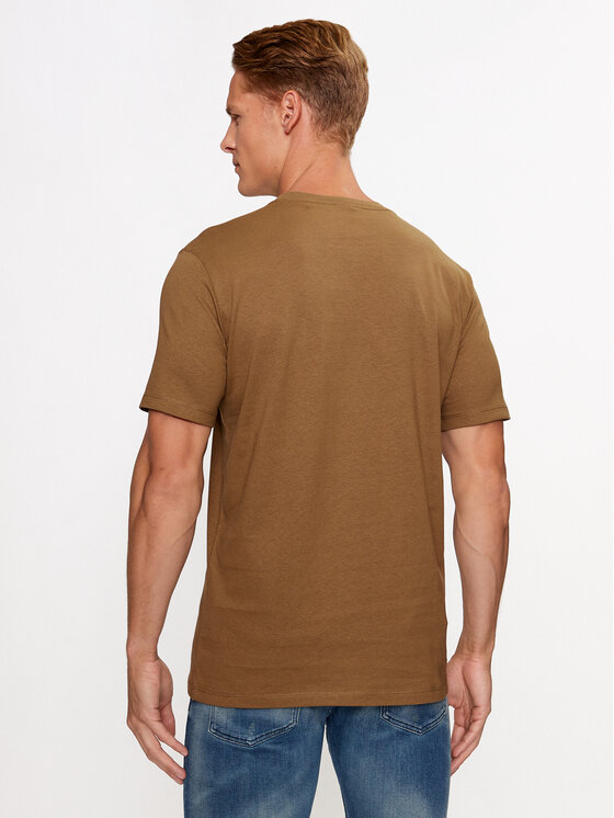 Boss T-Shirt Tales 50472584 Brązowy Relaxed Fit | Modivo.pl