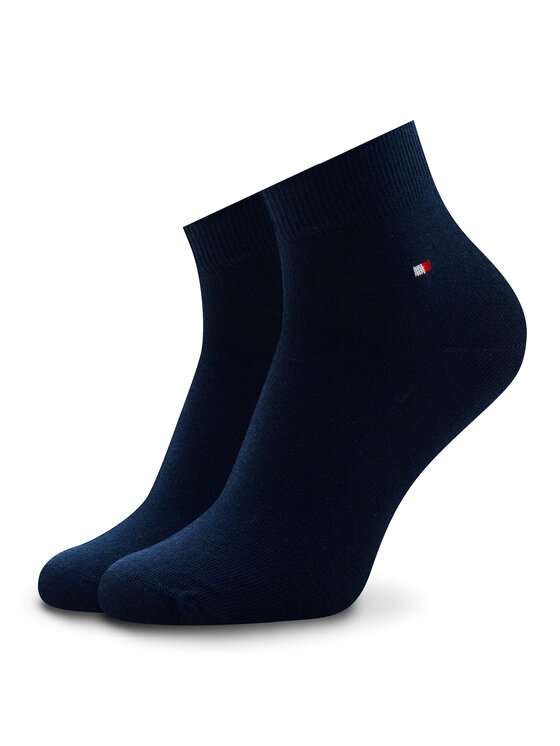 Tommy Hilfiger Комплект 2 чифта къси чорапи мъжки 342025001 Син | Modivo.bg