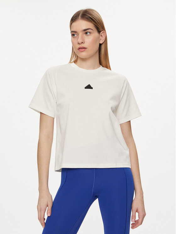 adidas T-shirt Z.N.E. IS3920 Bianco Regular Fit | Modivo.it