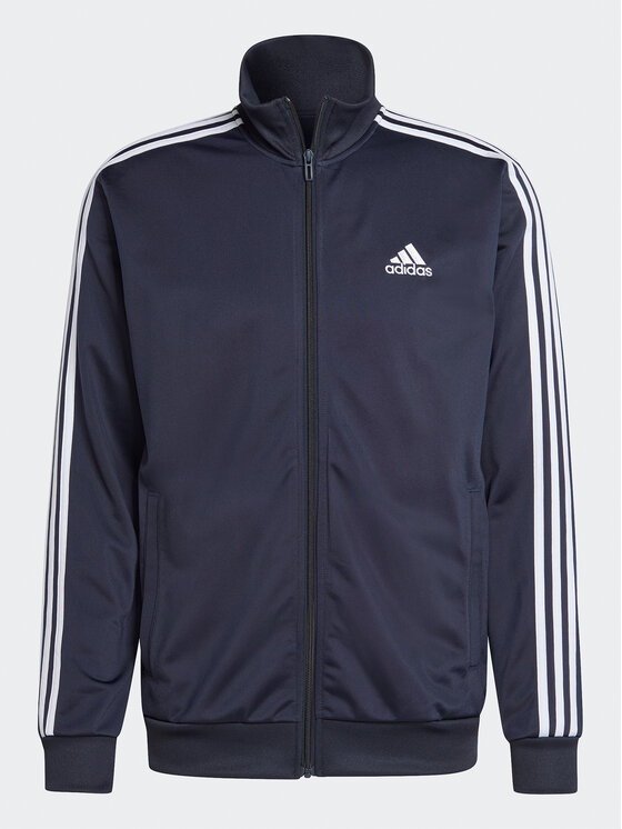 adidas Trening Basic 3-Stripes HZ2220 Bleumarin Regular Fit | Modivo.ro