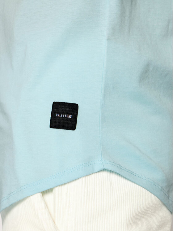 Only & Sons T-Shirt Matt 22002973 Błękitny Regular Fit | Modivo.pl