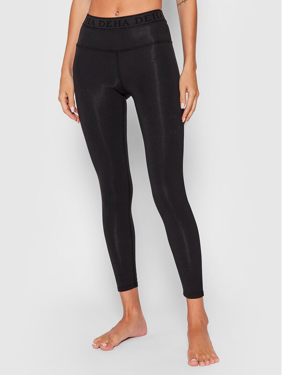 Deha Retuusid Logo Waistband B94707 Must Slim Fit | Modivo.ee