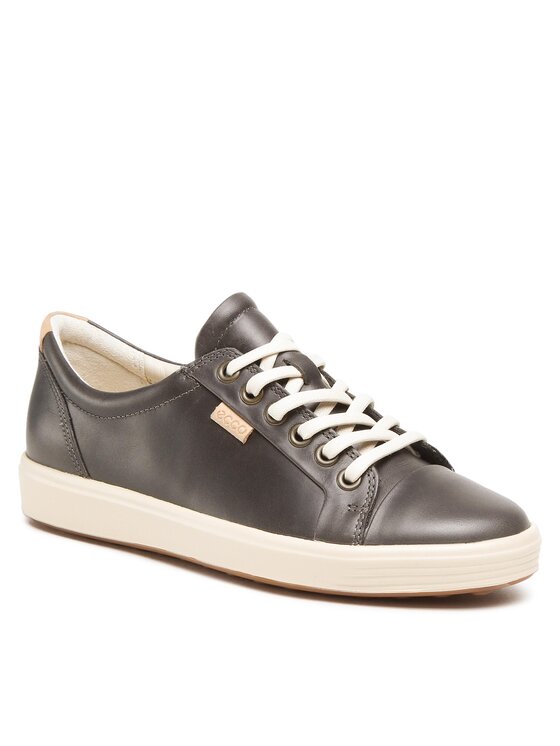 ECCO Sneakersy Soft 7 W 43000301308 Szary | Modivo.pl