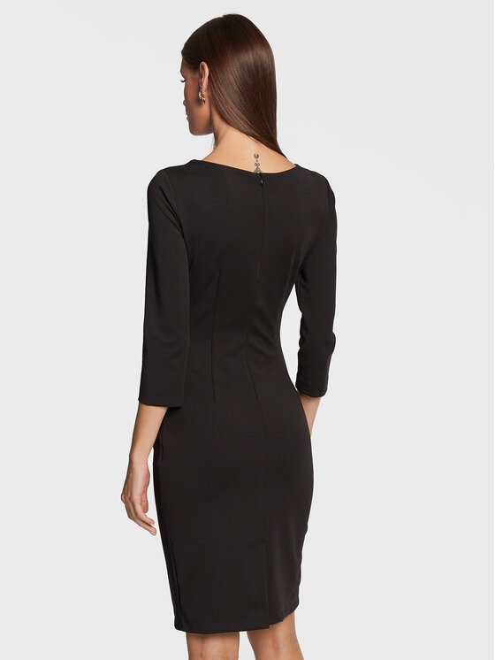 Rinascimento Koktel haljina CFC0110643003 Crna Regular Fit • Modivo.hr