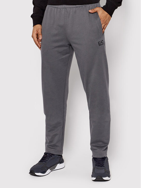 Ea7 Emporio Armani Teplákové Kalhoty 8npp51 Pj05z 1977 Šedá Regular Fit
