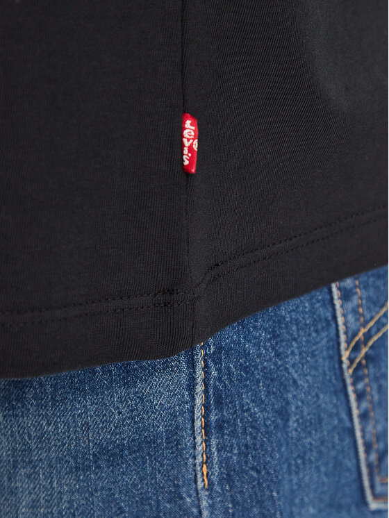 Levi's® T-Shirt Graphic 22491-1318 Czarny Regular Fit | Modivo.pl