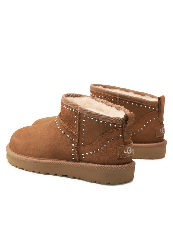 Ugg Апрески W Classic Ultra Mini Bling 1119871 Кафяв | Modivo.bg
