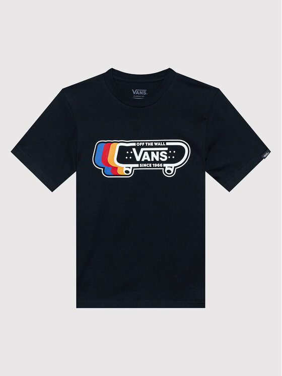 Vans T-Shirt Sk8 Since 1966 VN00002X Czarny Regular Fit | Modivo.pl
