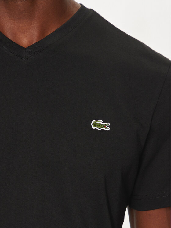 Lacoste T-Shirt TH5077 Černá Regular Fit | Modivo.cz