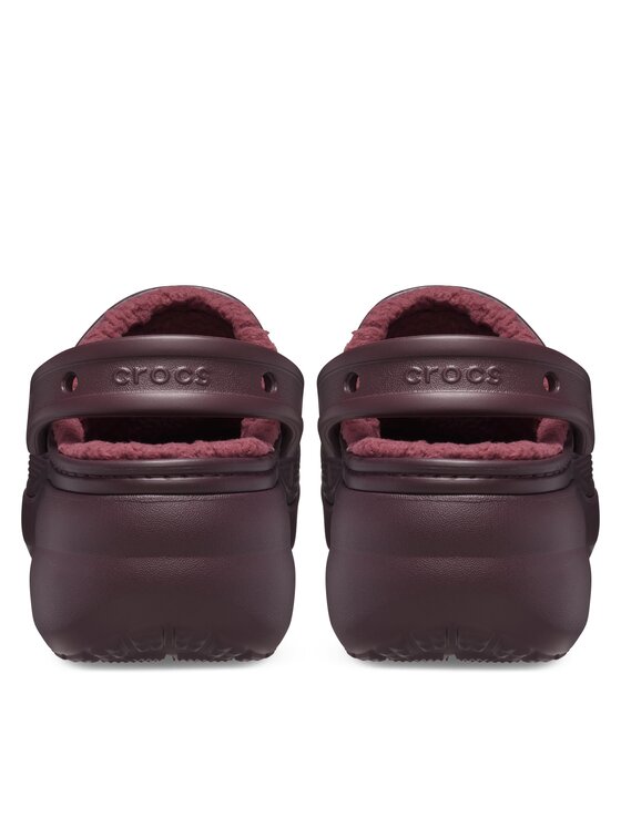Crocs Papucs Crocs Classic Platform Lined Clog W 207938 Bordó | Modivo.hu