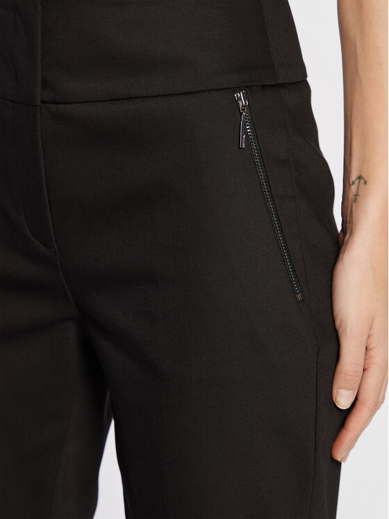 Comma Spodnie materiałowe 2123318 Czarny Regular Fit | Modivo.pl