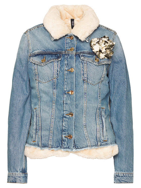 Liu Jo Jeansjacke UF0090 D4470 Blau Regular Fit | Modivo.de