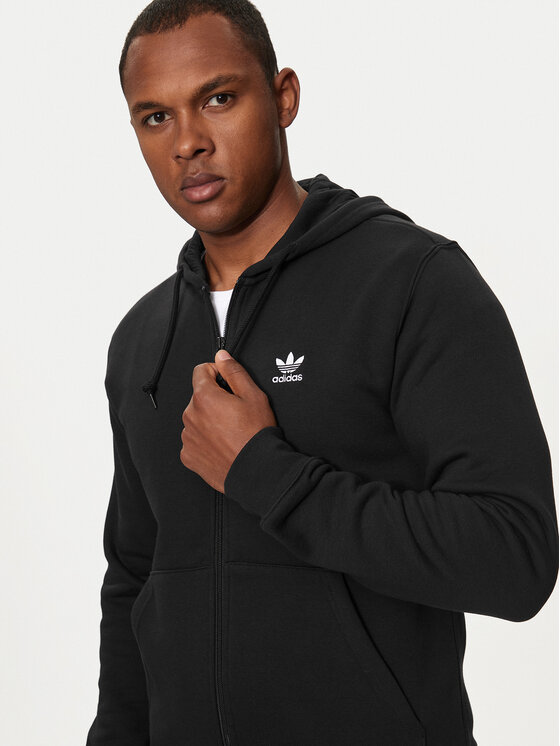 adidas Sweatshirt Trefoil Essentials IL2511 Schwarz Regular Fit | Modivo.de