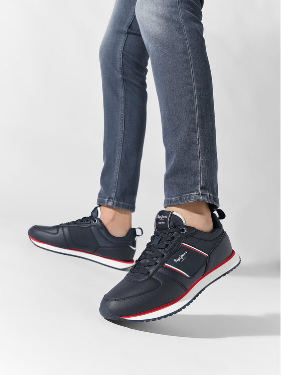 Pepe Jeans Снікерcи Tour Club Basic 22 PMS30882 Cиній | Modivo.ua