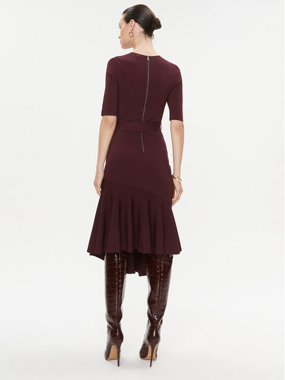 Ted Baker Sukienka dzianinowa Samalee 271307 Bordowy Regular Fit ...