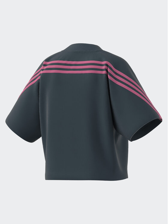 adidas Футболка Future Icons 3-Stripes T-Shirt IL3063 Бірюзовий Loose ...