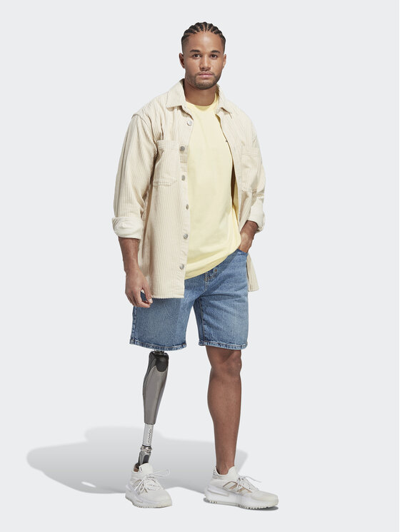 adidas T-Shirt Trefoil Essentials T-Shirt IA4867 Žlutá Regular Fit ...