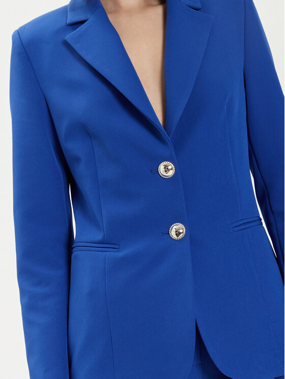 Rinascimento Marynarka CFC0118268003 Niebieski Regular Fit | Modivo.pl