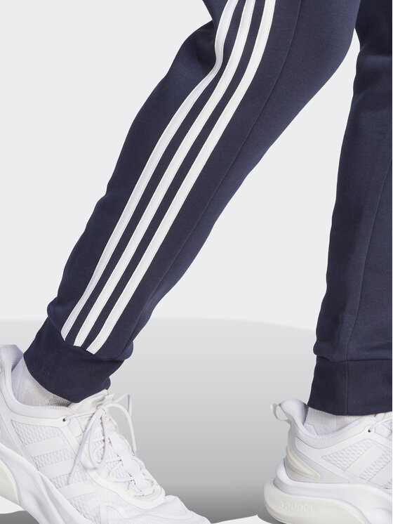 adidas Spodnie dresowe Essentials Fleece 3-Stripes Cuff IJ6493 ...
