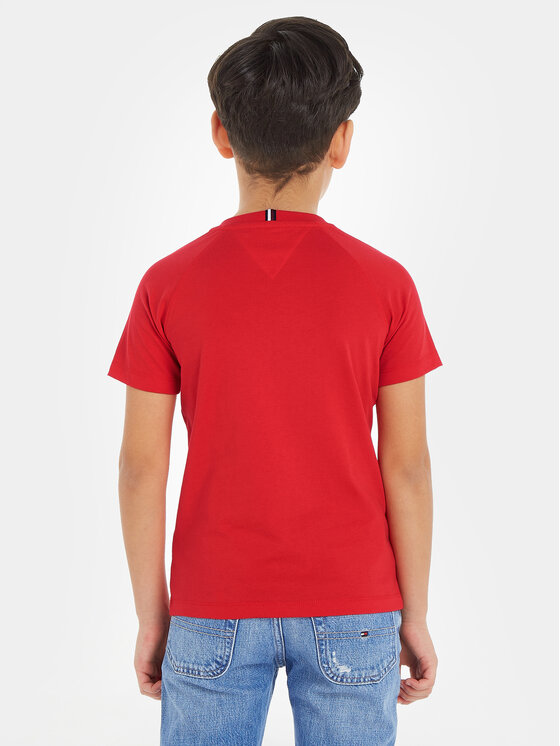 Tommy Hilfiger Póló KB0KB08544 Piros Regular Fit | Modivo.hu