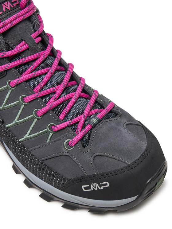 CMP Trekkingi Rigel Mid Wmn Trekking Shoes Wp 3Q12946 Szary | Modivo.pl