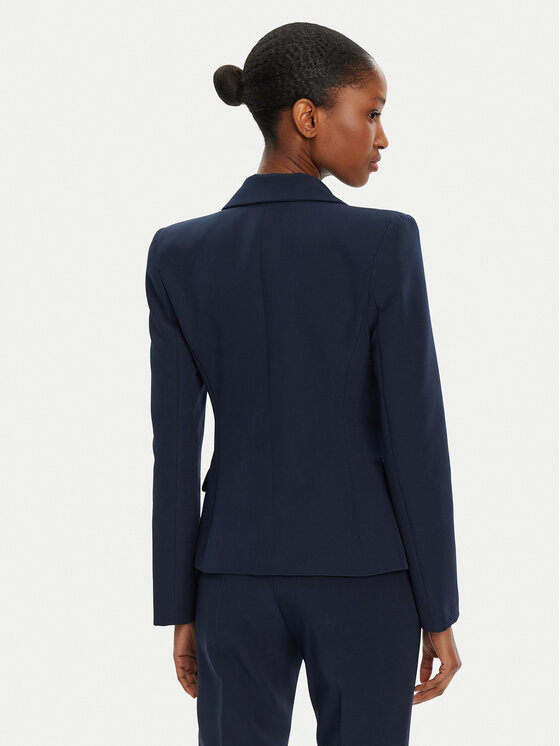 Rinascimento Marynarka CFC0122865003 Granatowy Regular Fit | Modivo.pl