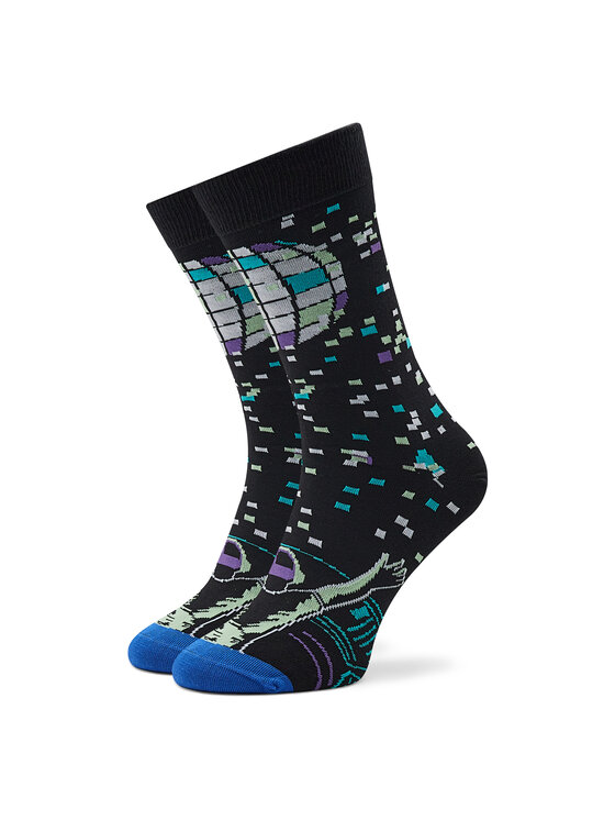 Stereo Socks Lange Socken Rave Schwarz | Modivo.de