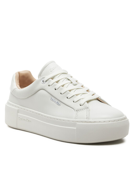 Calvin Klein Tossud Ff Cupsole Lace Up W/Ml Lth HW0HW02118 Valge ...