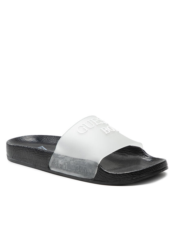 Guess Šľapky Amos FJ6AMO ELE19 Čierna | Modivo.sk