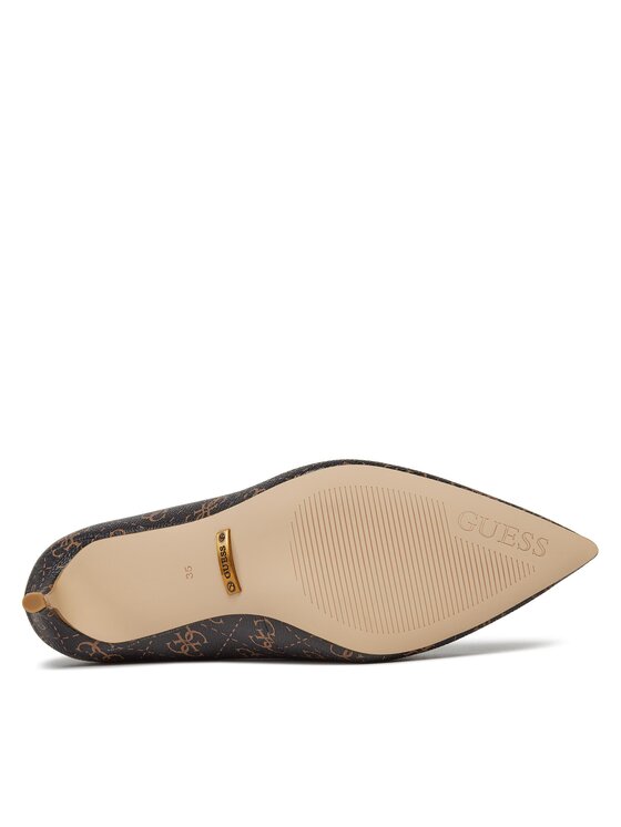 Guess Szpilki FL8B3R FAL08 Brązowy | Modivo.pl