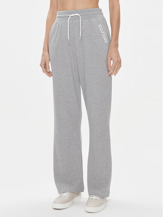 Tommy Hilfiger Jogginghose Uw0uw04946 Grau Relaxed Fit Modivo At