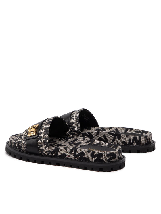 MICHAEL Michael Kors Klapki Padma Slide 40T2PDFA1Y Czarny | Modivo.pl