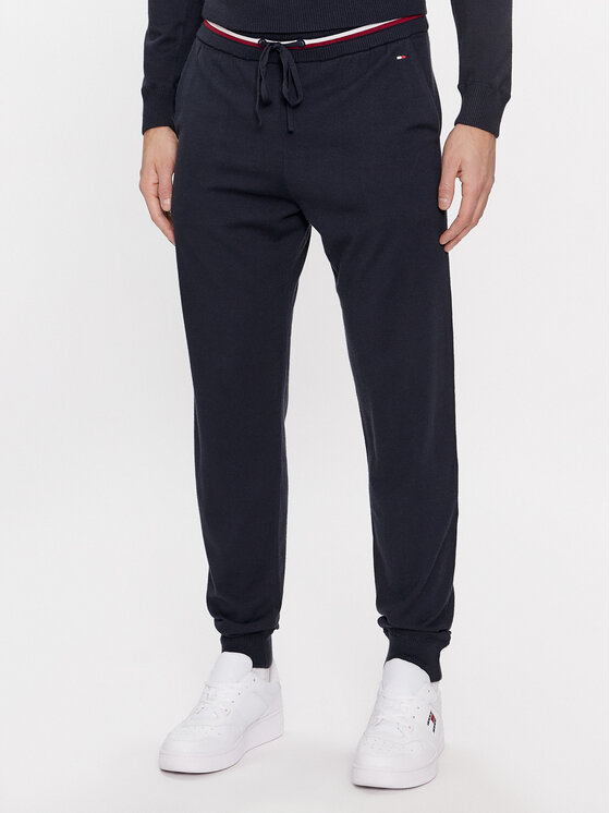 Tommy Hilfiger Jogginghose Um0um03003 Dunkelblau Regular Fit Modivo At