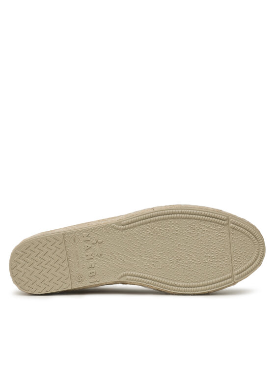 Manebi Espadryle Double Sole Espadrilles K 1.1 D0 Beżowy | Modivo.pl