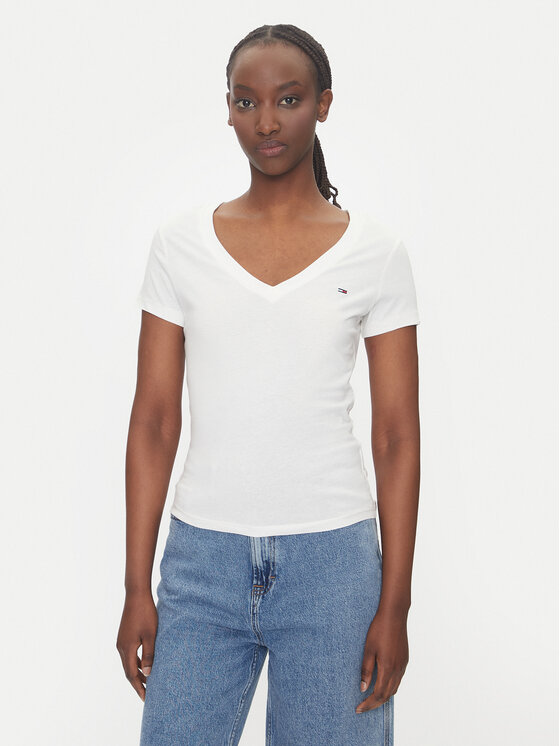 Tommy Jeans Komplet t-shirtów DW0DW21367 Kolorowy Slim Fit | Modivo.pl