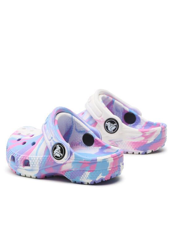 Crocs Șlapi Classic Marbled Clog T 206838 Colorat | Modivo.ro