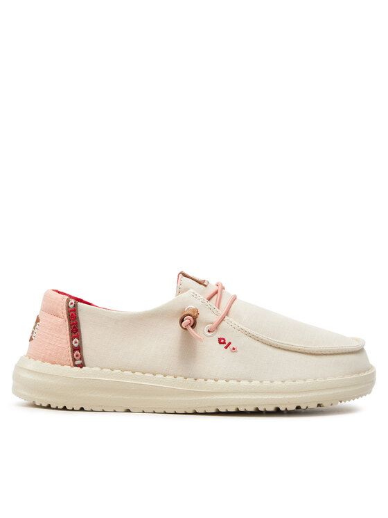 Hey Dude Cipele Wendy Chambray Boho 40729-106 Écru | Modivo.hr