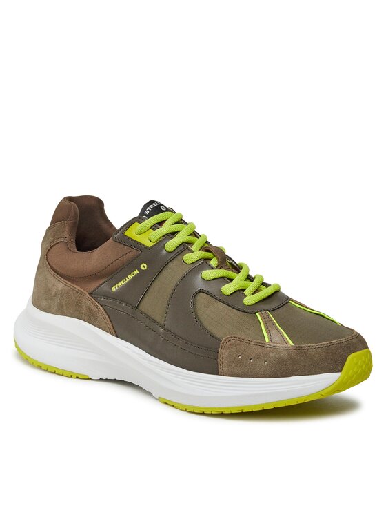 Strellson Sneakersy Greenwich 4010003278 Khaki | Modivo.cz