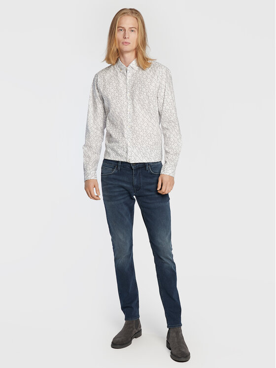 JOOP! Jeans Cămașă 15 Jjsh-40Haven-W 30033187 Alb Slim Fit | Modivo.ro