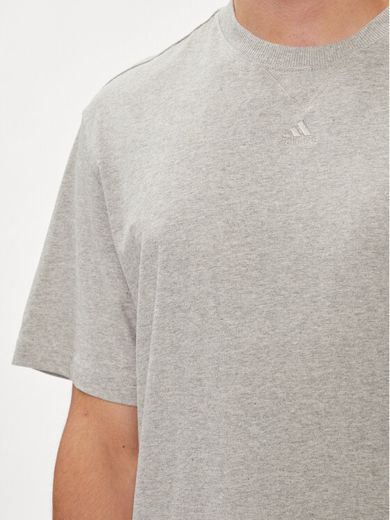 adidas T-Shirt ALL SZN IC9789 Szary Loose Fit | Modivo.pl