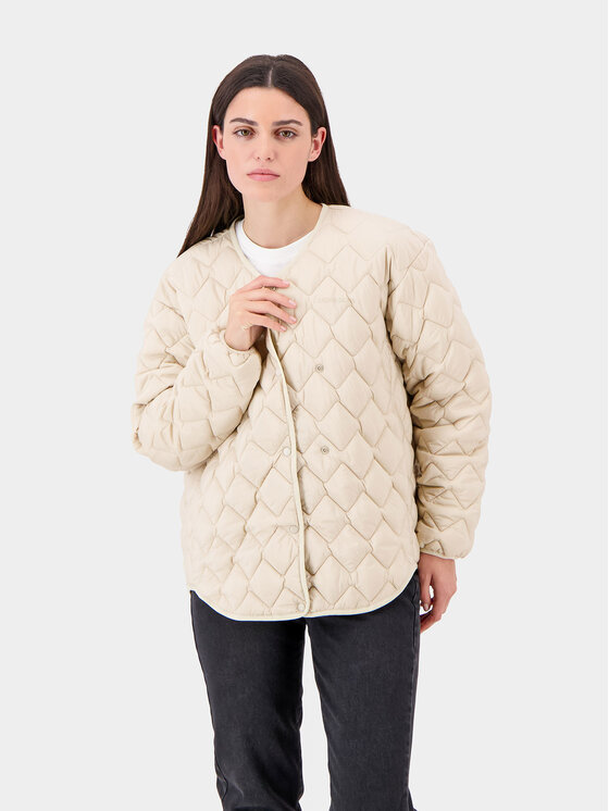Didriksons Pārejas jaka Malla 504725 Bēšs Straight Fit | Modivo.lv