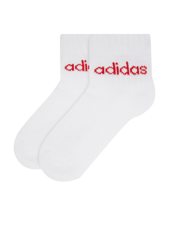 adidas Set de 5 perechi de șosete lungi pentru copii Linear IR8230 ...